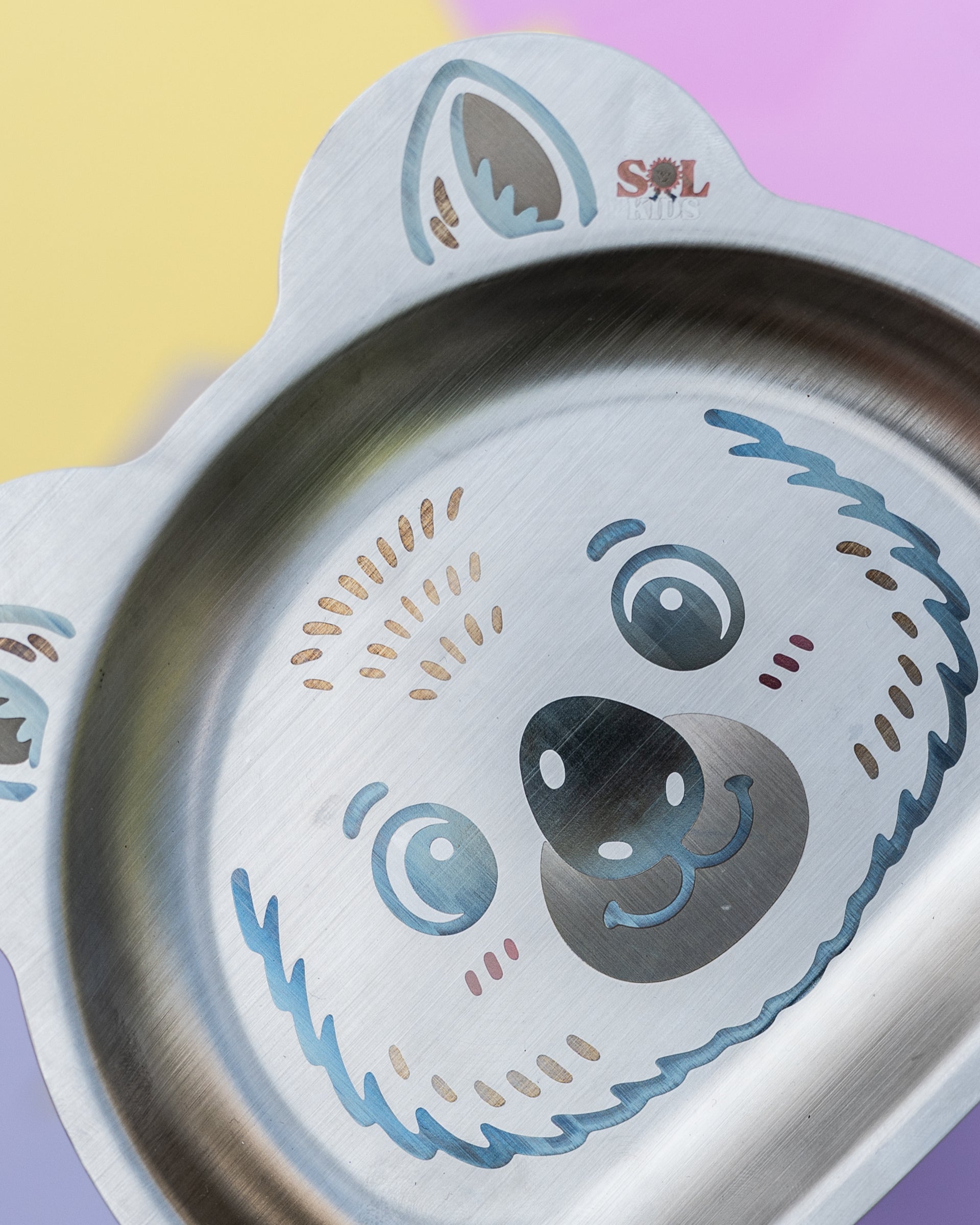 SOL KIDS - Stainless Steel Plates & Cups for Kids - Durable, Non-Toxic ...
